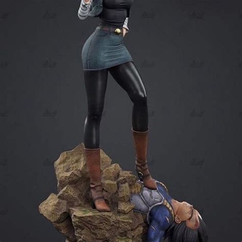 Download Free Stl File Android 18 • 3d Printing Model ・ Cults
