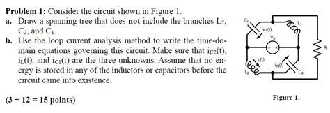 Solved Problem 1 Consider The Circuit Shown In Figure 1 A Draw A
