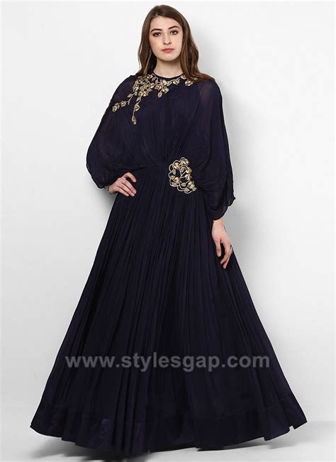 Plain Umbrella Frocks And Dresses 1