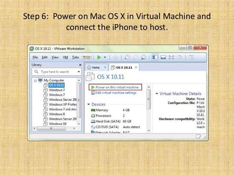 Connect Iphone To Mac Os X Vmware Contactlasopa