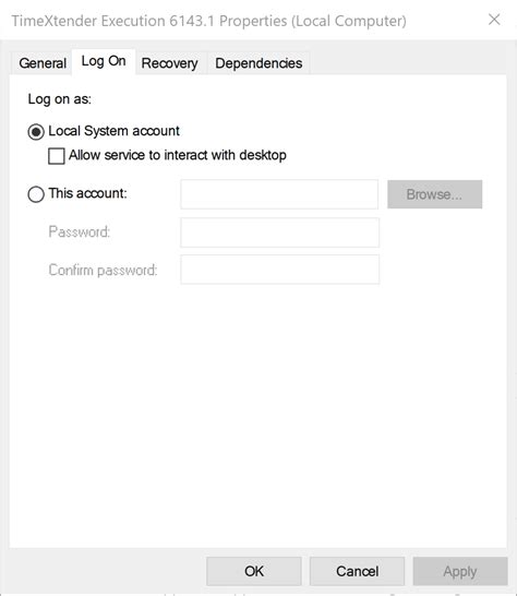 error 1064 an exception occurred in the service when handling the