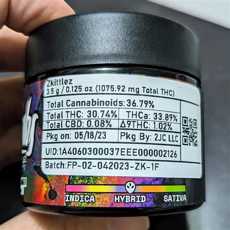 Strain Review Zkittlez By Alien Labs The Highest Critic