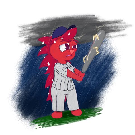 A Metal Bat In A Storm Hmm Rhappytreefriends