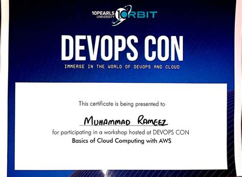 muhammad rameez on linkedin devops thankyou theend aws