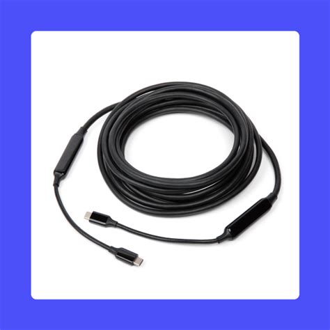 Usb C To C Superspeed Cable 16 Feet 487m For Meeting Owl 4 Owl