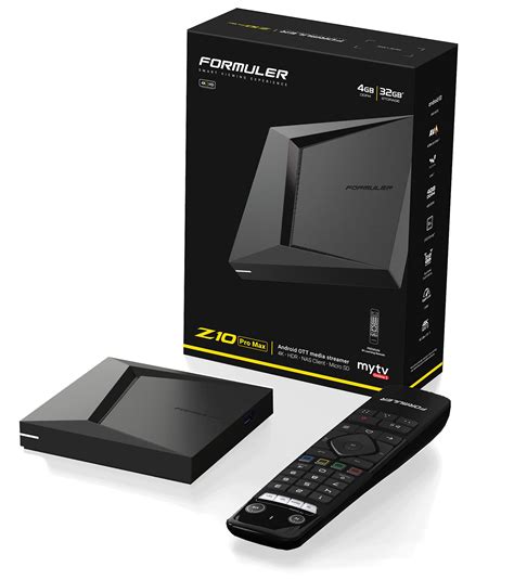 Formuler Z10 Pro Max Android 10 Dual Band 5G LAN 4GB RAM