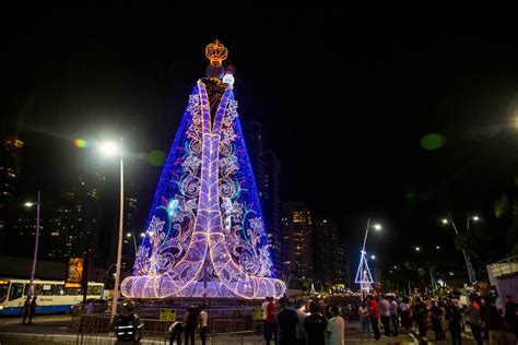 Círio 2021 Imagem Luminosa De 20 Metros é Inaugurada Em Belém Círio