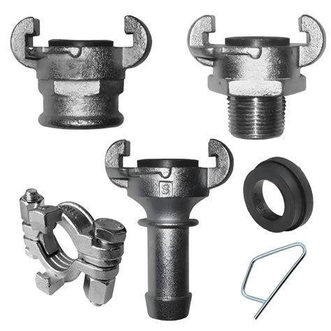 Zinc Plated Iron Minsup Air Claw Couplings Type A Bsp Thread