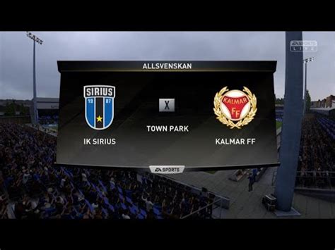 Ik Sirius X Kalmar Ff Allsvenskan Campeonato Sueco Rodada Youtube