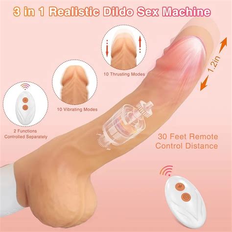 10 Vibrating Thrusting Modes Portable Sex Machine