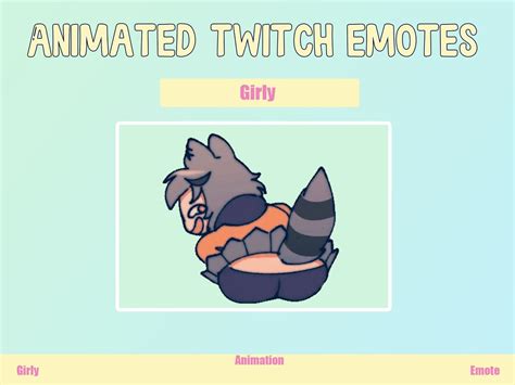 Animated Twerk Girl Emote For Twitch Or Discord Twitch Emotes Animated Emotes Etsy