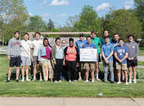 Uiuc Fraternity Donates 1000 To Champaign Urbana Special Recreation