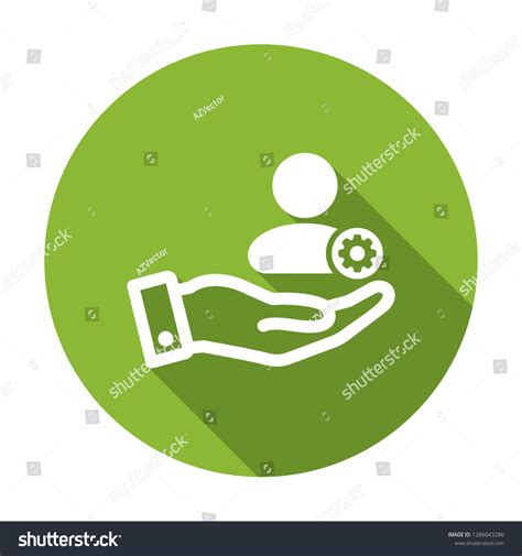 Customer Icon Settings Sign Customer Icon Stock Vector Royalty Free