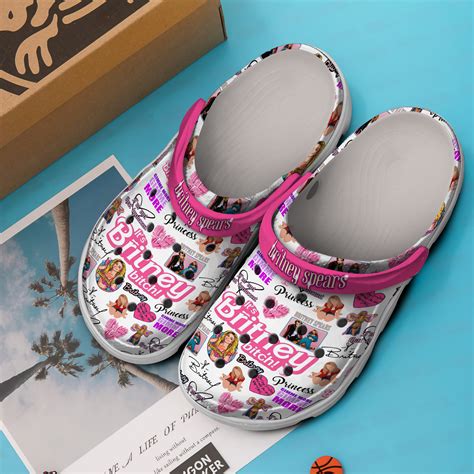 Footwearmerch Britney Spears Music Crocs Crocband Clogs Shoes