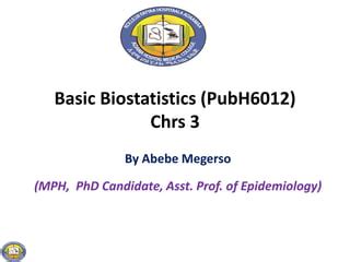 Basic Biostatistics Introduction The Course Pdf
