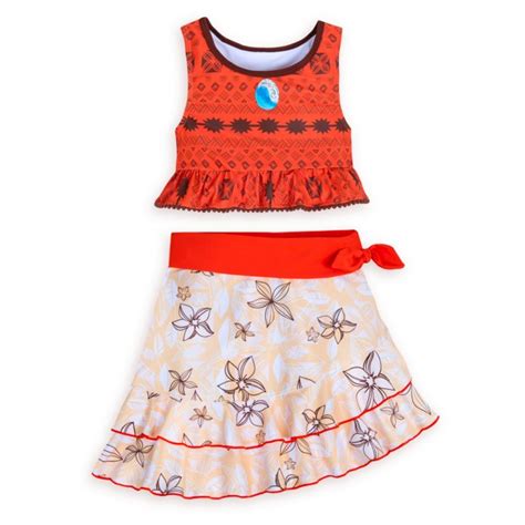 Costume Da Bagno Bimbi 3 Pezzi Oceania Disney Store