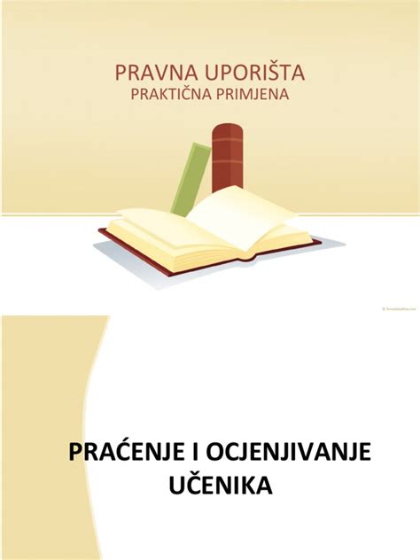 Pracenje I Ocjenjivanje Ucenika Pdf