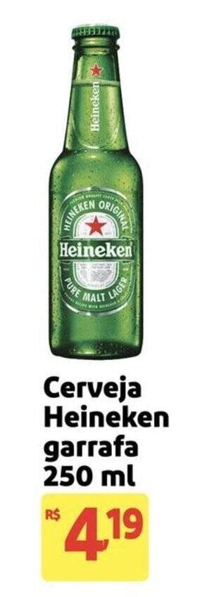 Cerveja Heineken Garrafa 250 Ml Oferta Na Mercado Extra