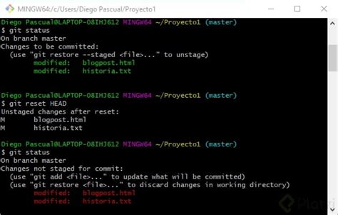 Git Reset Head Raserabc