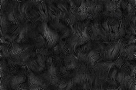 Dot Pattern Seamless Background Polka Dot Pattern Template Monochrome Dotted Texture Modern