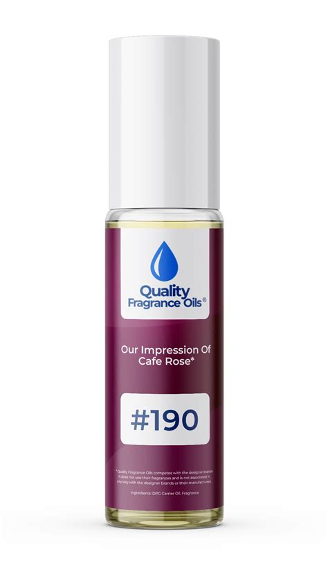 Inspired By Tom Ford Cafe Rose Quality Fragrance Oils Dupe Perfume