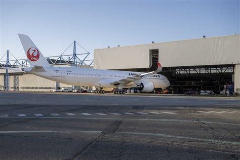 Jal 新フラッグシップa350 1000、仏エアバス施設でロールアウト！ Flyteam ニュース