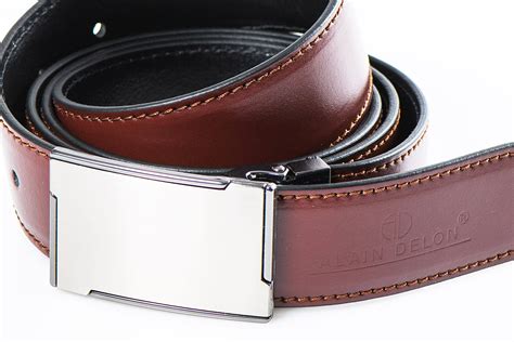 REVERSIBLE LEATHER BELT Belts E Shop Alaindelon Co Uk