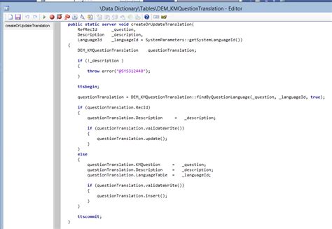Dynamics Ax Concoction Ax2012 Adding Text Translations To Entities