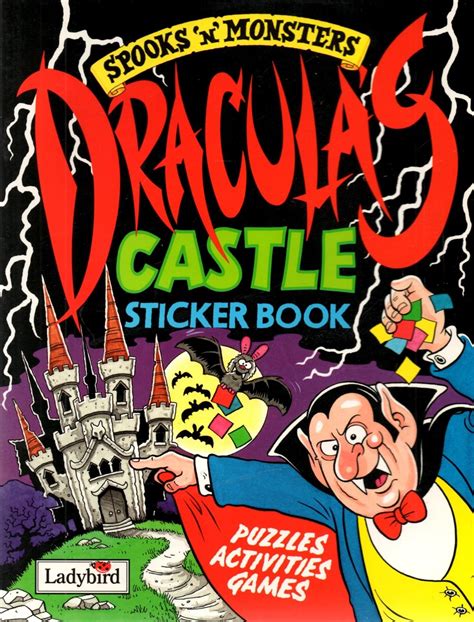 Spooks N Monsters Draculas Castle Sticker Book Spooks And Monsters S