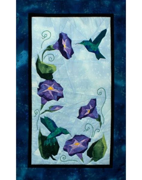 Hummingbird Quilt Pattern Template