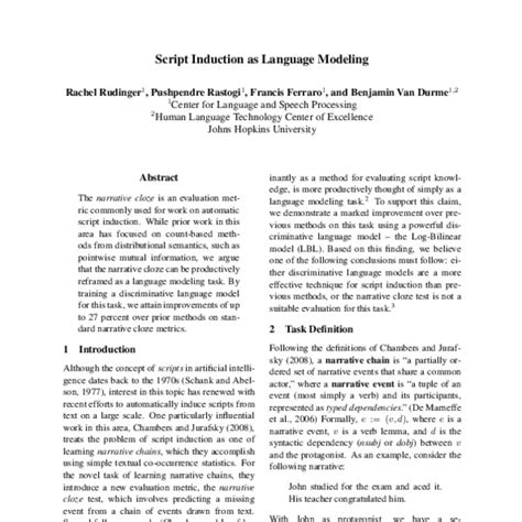 script induction as language modeling acl anthology