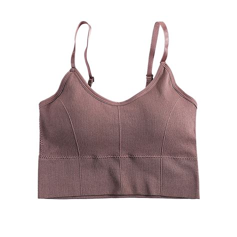 Shpwfbe Sports Bra Bras For Women Tank With Built In Bra Womens Tank