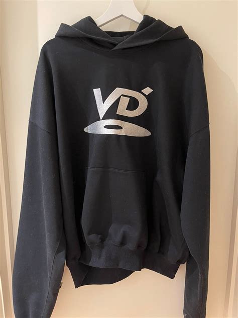 Vuja De Vuja Dé Logo Hoodie Grailed