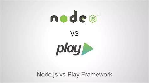 Node Js Vs Play Framework With Japanese Subtitles PPT