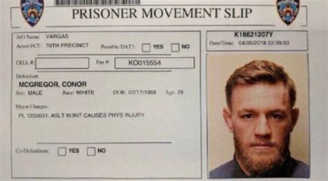Las Imágenes De Conor Mcgregor Esposado Después De Declarar En Un
