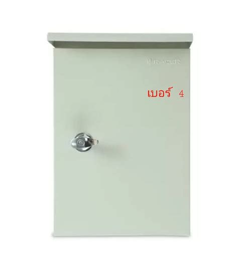 ตู้ไซด์ Racer แบบกันน้ำมีหลังคา เบอร์4 เบอร์ 5 เบอร์ 6 เบอร์7 นครชัยวัสดุ Thaipick