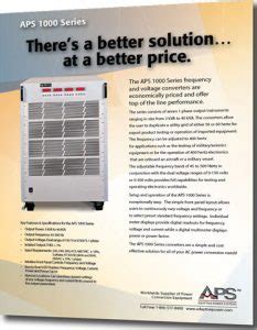 aps_1000_series_datasheet_cover - Adaptive Power Systems