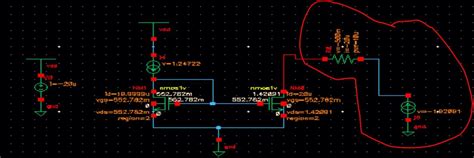 transconductance frequency response problem rf design cadence