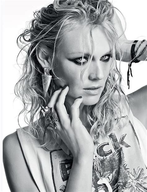 Shirley Mallmann Gets Rocker Chic For L Officiel Brazil S August Issue