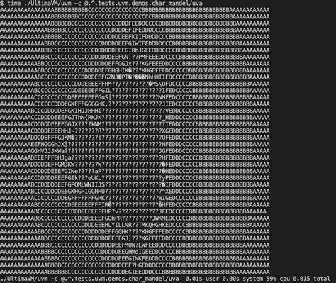 Paolo Fabio Zaino On Linkedin Ultimavm Assembler Ascii Mandelbrot Bytecode Virtualmachine