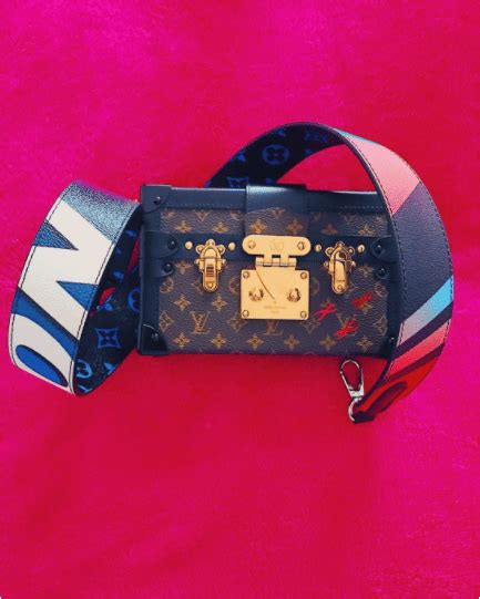 Faux Louis Vuitton Guitar Strap