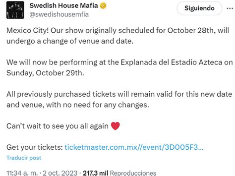 Swedish House Mafia Cambió Lugar Y Fecha De Su Concierto En La Cdmx