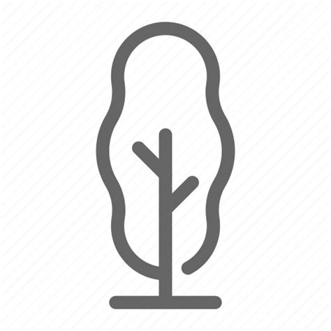 Tree Green Plant Nature Icon Download On Iconfinder