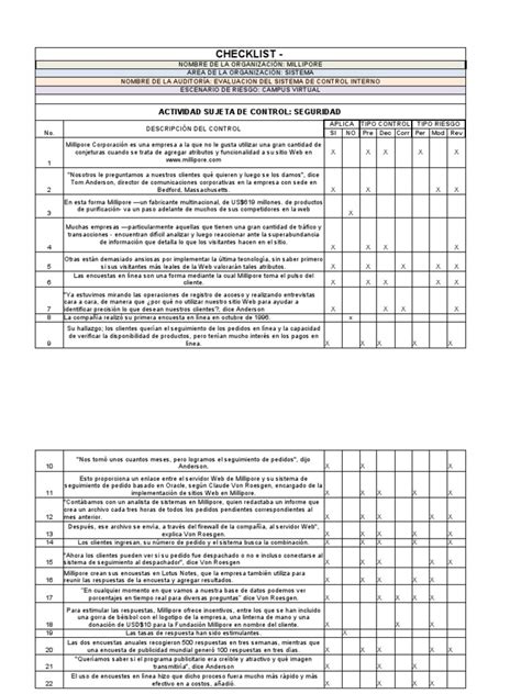 Cuestionarios De Control Interno Elaborar Cuestionari Vrogue Co