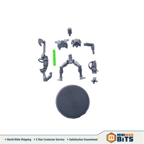 Necron Warrior Single Model Figure Bits Warhammer 40k Guass Flayer