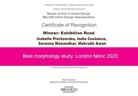 Mahrukh Awan On Linkedin London Urbandesign Morphologyanalysis
