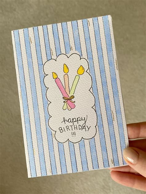 Another Birthday Card 🎨🩵 In 2025 Creative Birthday Cards Best Friend