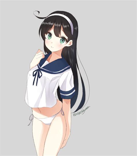 Ushio And Ushio Kai Ni Kantai Collection Drawn By Eight Tohyama