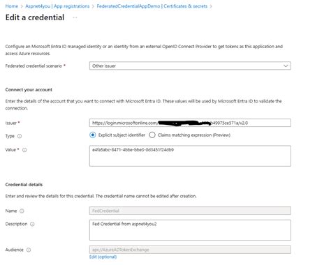 Azure Aadsts700226 Only Msi Tokens May Be Used As Federated Identity Credentials For Aad
