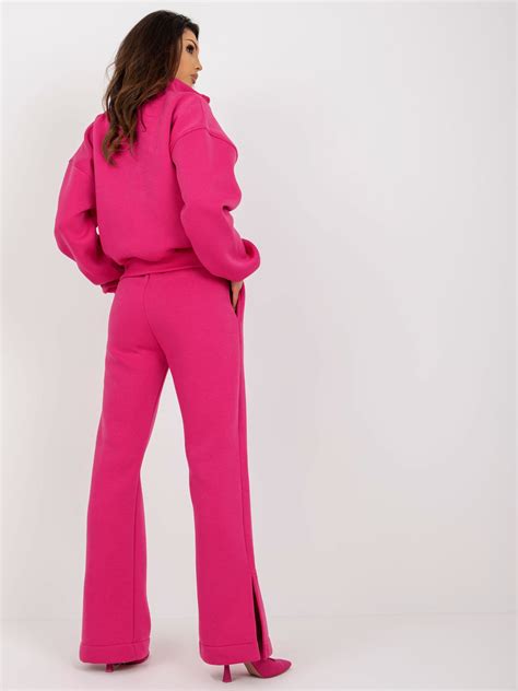 Спортно ежедневен сет от две части в цвят фуксия Trendo Bg